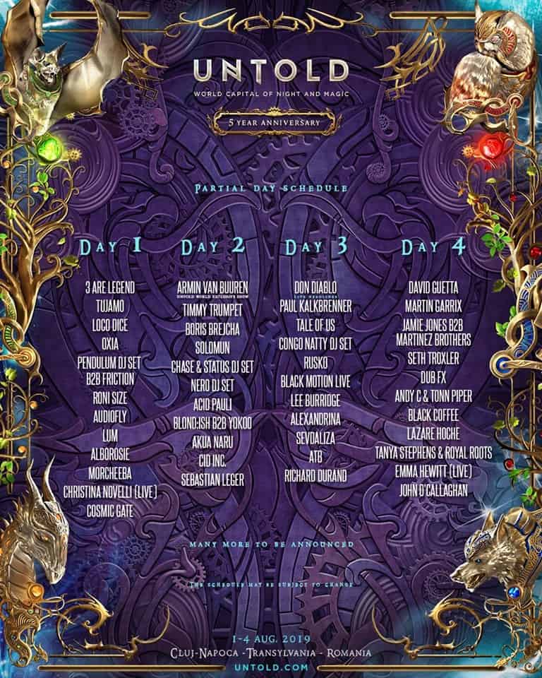 UNTOLD Festival Announces Theme For Fifth Anniversary Edition EDMLI