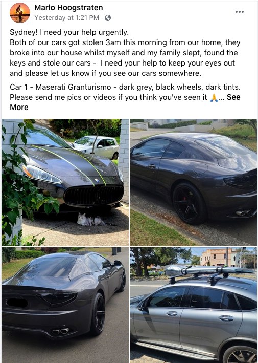 Australian Trance Maestro MaRLo's Cars Stolen From His Residence EDMLI