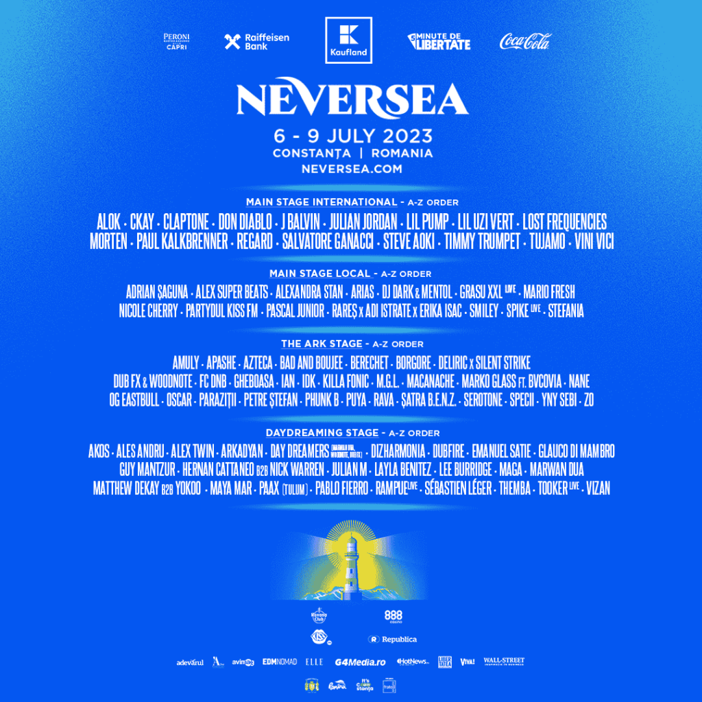 Full Neversea Lineup And Daily Schedule Edmli