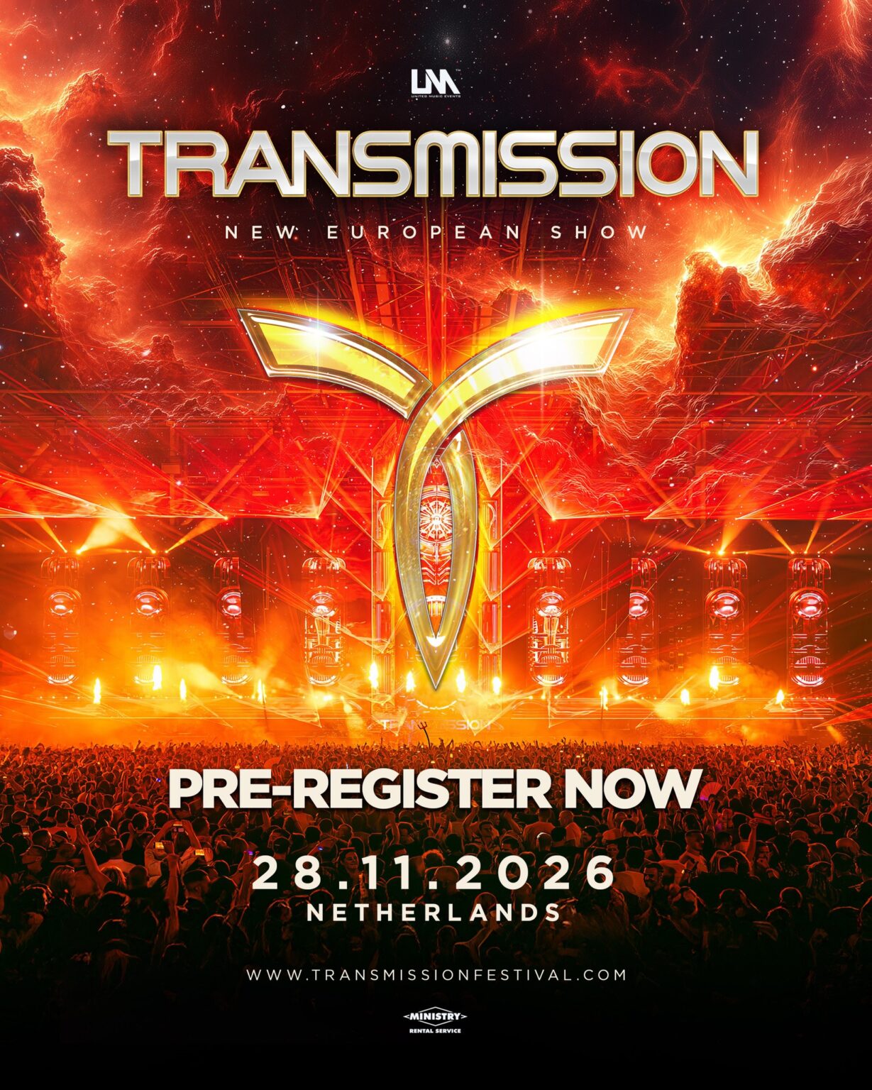 Transmission Festival Announces Dates & Venue for New European Show EDMLI