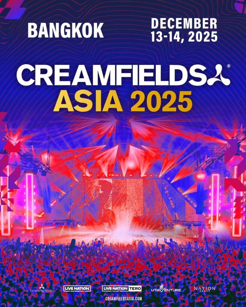 Creamfields Asia 2025 Comes to Bangkok EDMLI